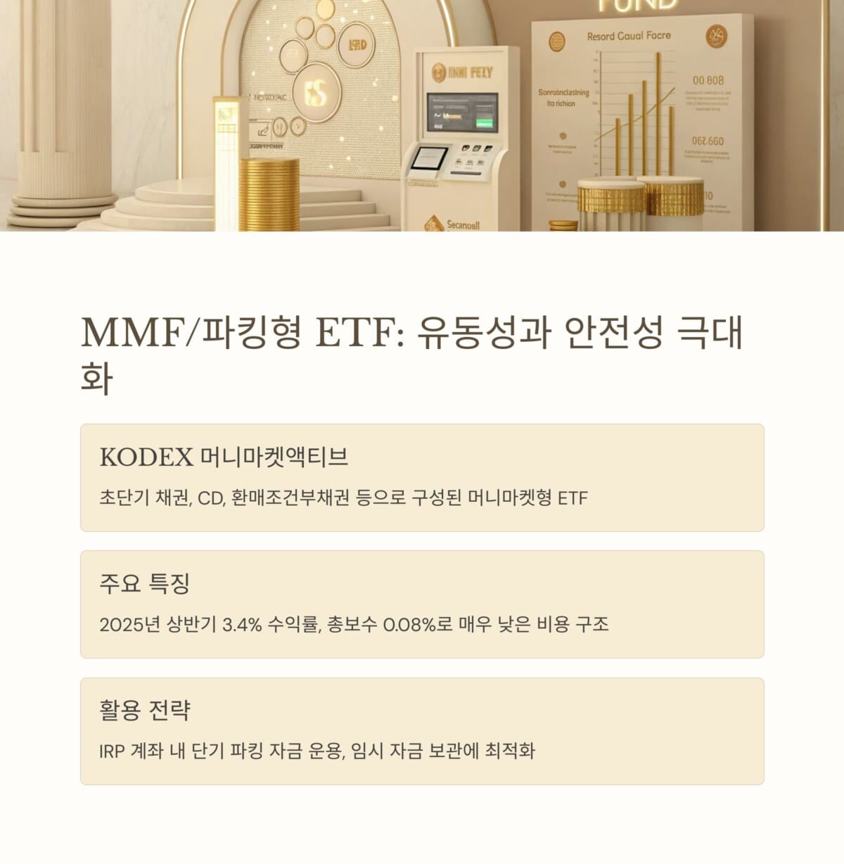 IRP 안전자산 ETF 추천 2025: 30% 규정 충족하는 7가지 상품 완벽 분석 - PMSTORYHUB